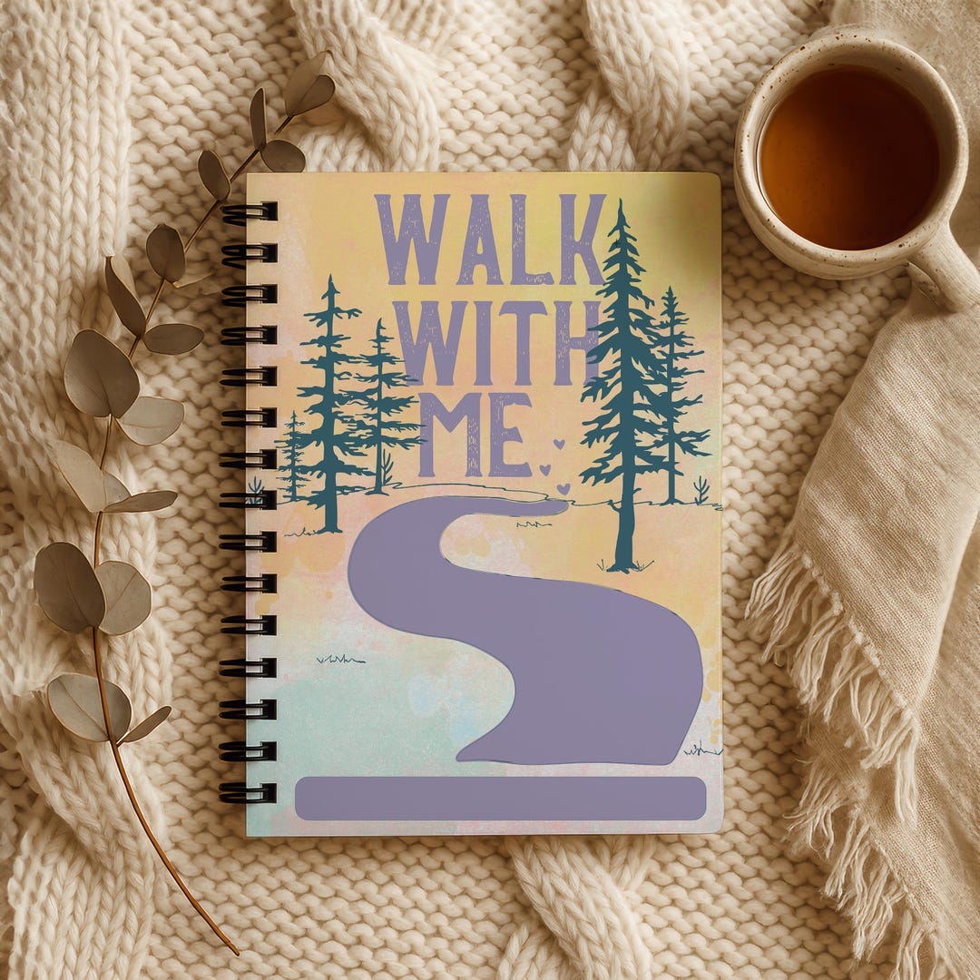 Spiral Notebook Featuring 2026 LDS Youth Theme 'walk With Me', Latter ...