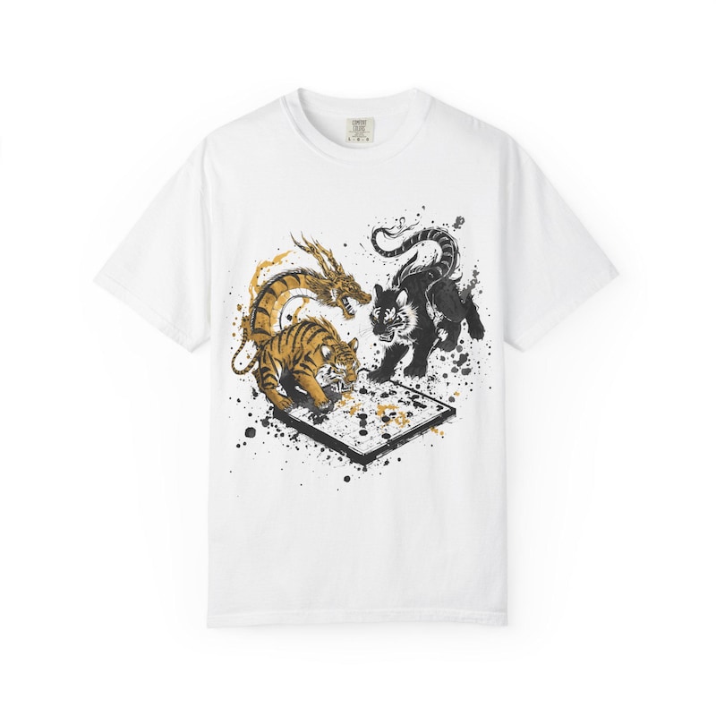 Tiger Graphic Tee Shirts - Etsy