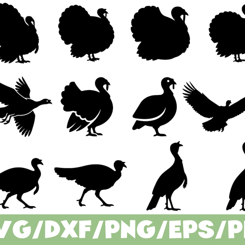 Turkey Dxf Silhouette - Etsy UK