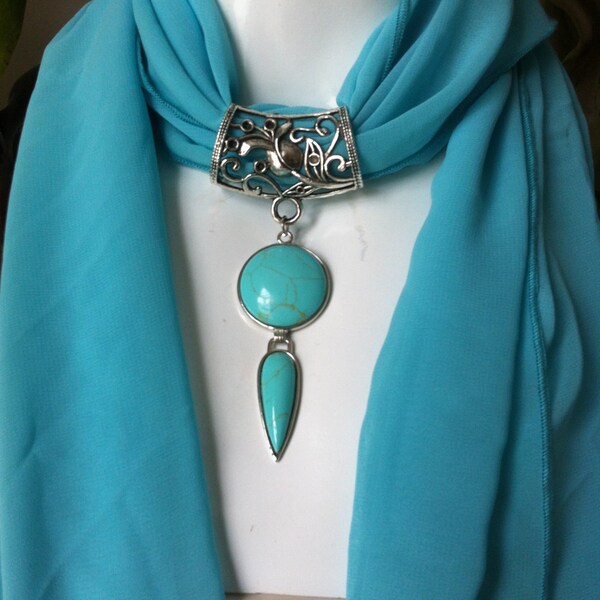 Scarf Pendant - Etsy