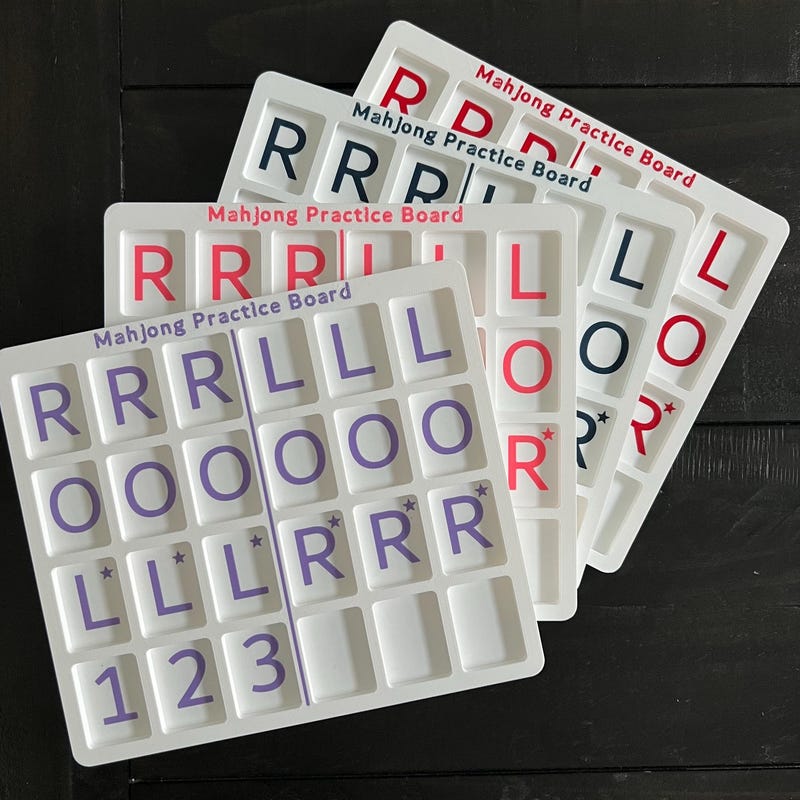 Mahjong Solo Board - Etsy