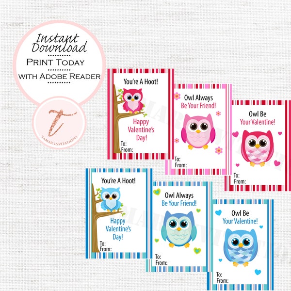 Valentine Owl - Etsy