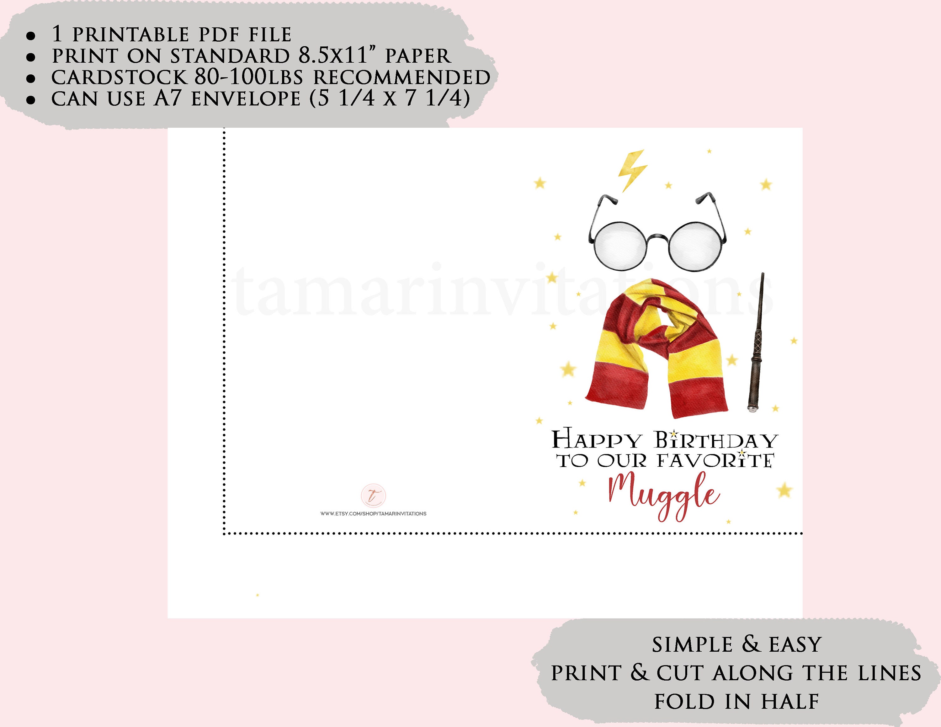 Digital Birthday Card - Have A Magical Birthday - Wizard Magic - Wizard ...