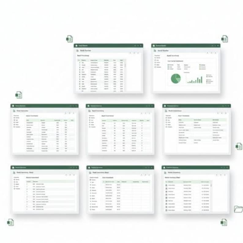 20+ Inventory Management Excel Templates Bundle | Stock Tracker, Asset ...