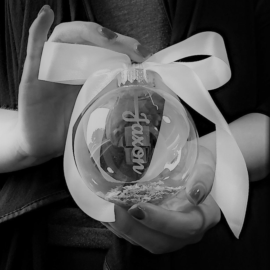 Personalised Papercut Name Bauble Keepsake Ornament - Etsy UK