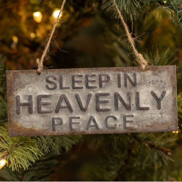 Sleep in Heavenly Peace Sign - Etsy