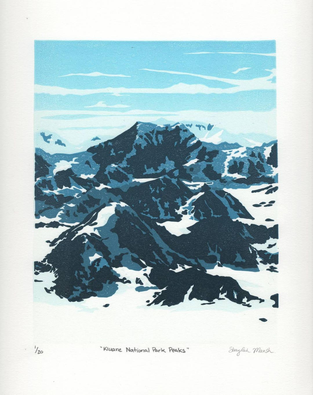 Kluane National Park Peaks - Etsy