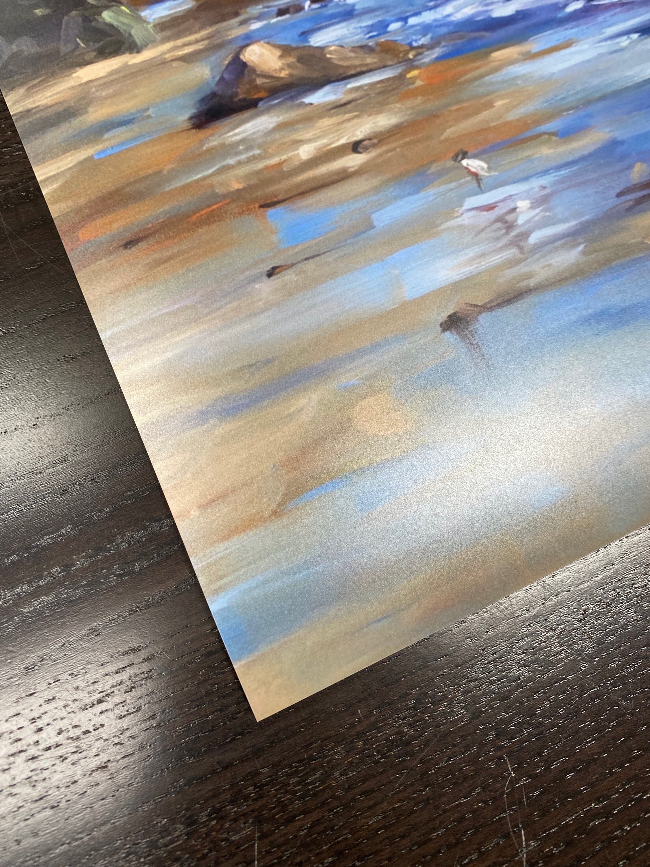 Art Print With Optional Mat: Red Sails on the Puget Sound - Etsy