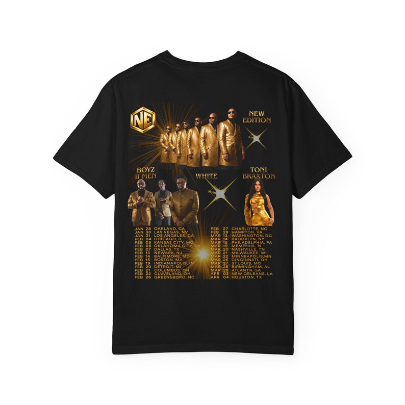 The New Edition Way Tour 2026 PNG File, Concert Instan Download and ...