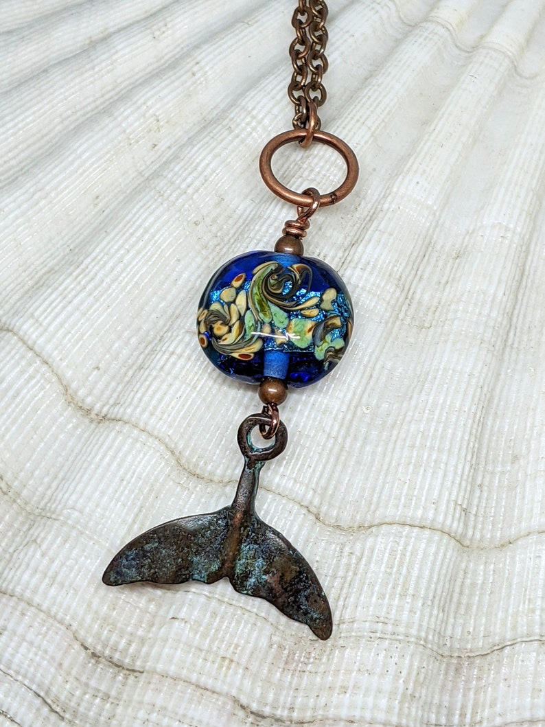 Mermaid Tail Necklace Mermaid Jewelry Beach Jewelry Mermaid | Etsy