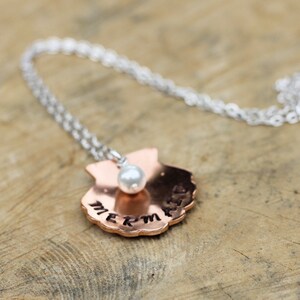 Mermaid Copper Seashell Pendant, Mermaid Pendant, Mermaid Necklace ...