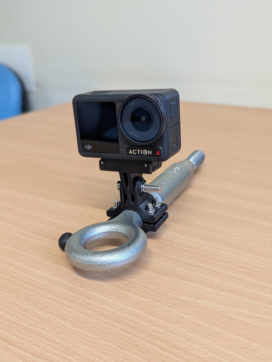 Tow Eye Action Camera Mount – Track Day Gopro/dji Motorsport Bracket ...