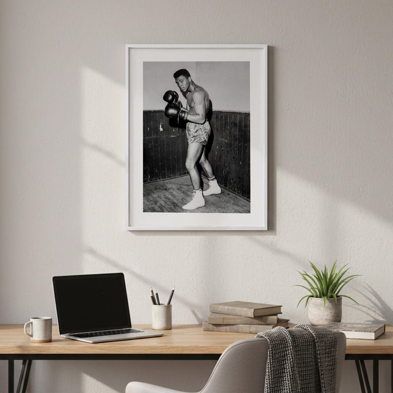Muhammad Ali Boxing: Framed Photography, Vintage Wall Art, Sports ...