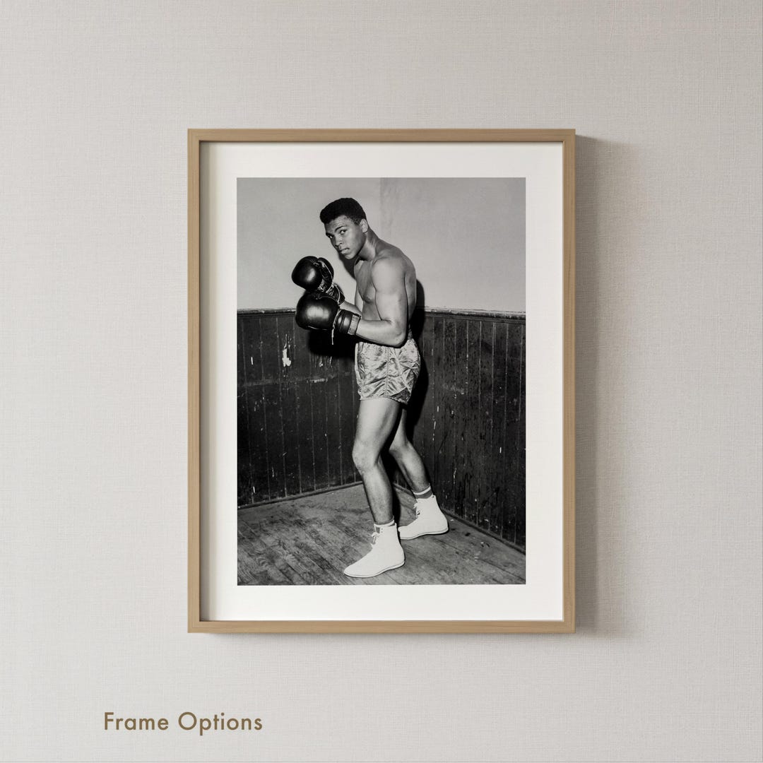 Muhammad Ali Boxing: Framed Photography, Vintage Wall Art, Sports ...