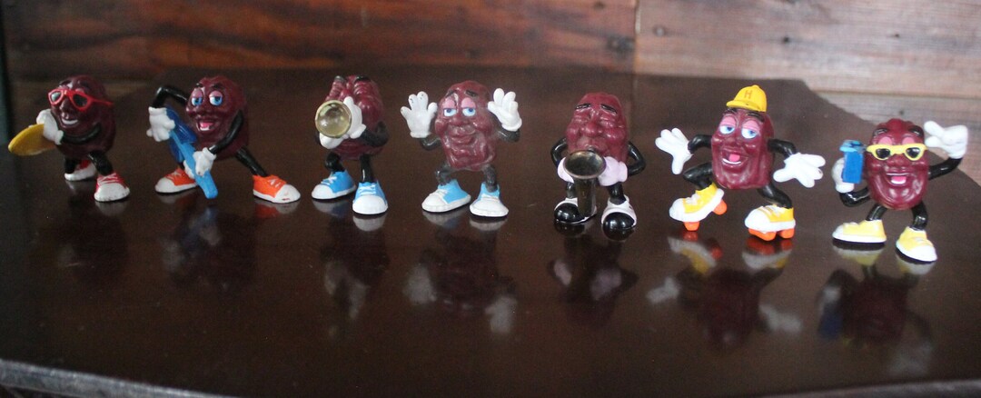 Vintage California Raisins 1980s PVC Figurine Fast Food - Etsy