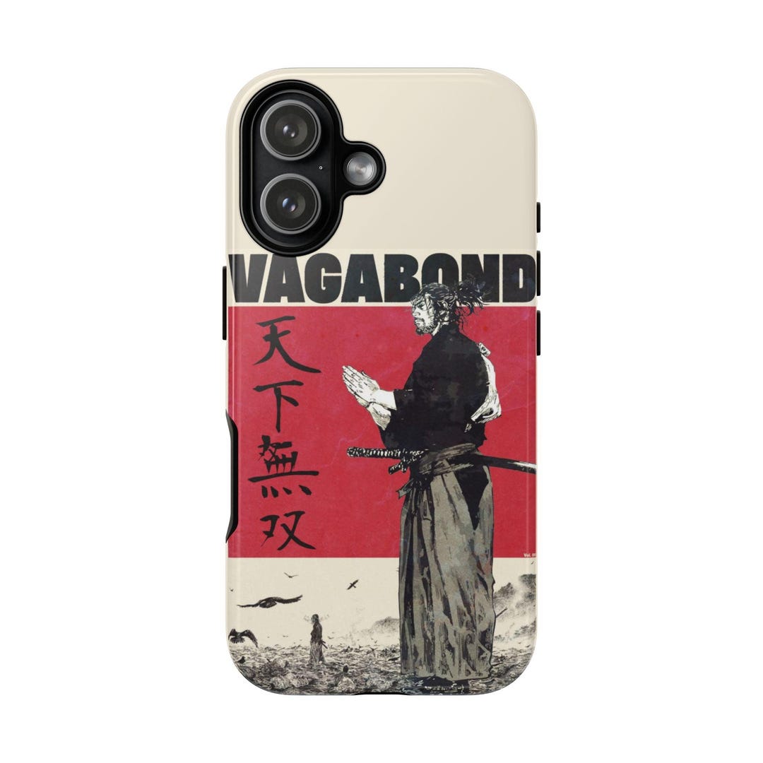 4 Style Miyamoto Musashi Vagabond Inspire Custom Anime Phone Case ...