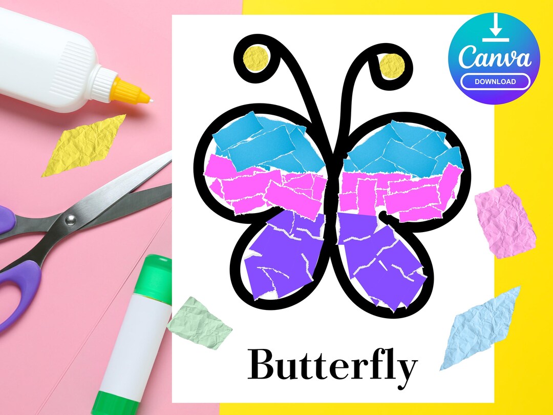 Creative Creature Collage Crafts for Kids| Easy Paper Art Activities ...
