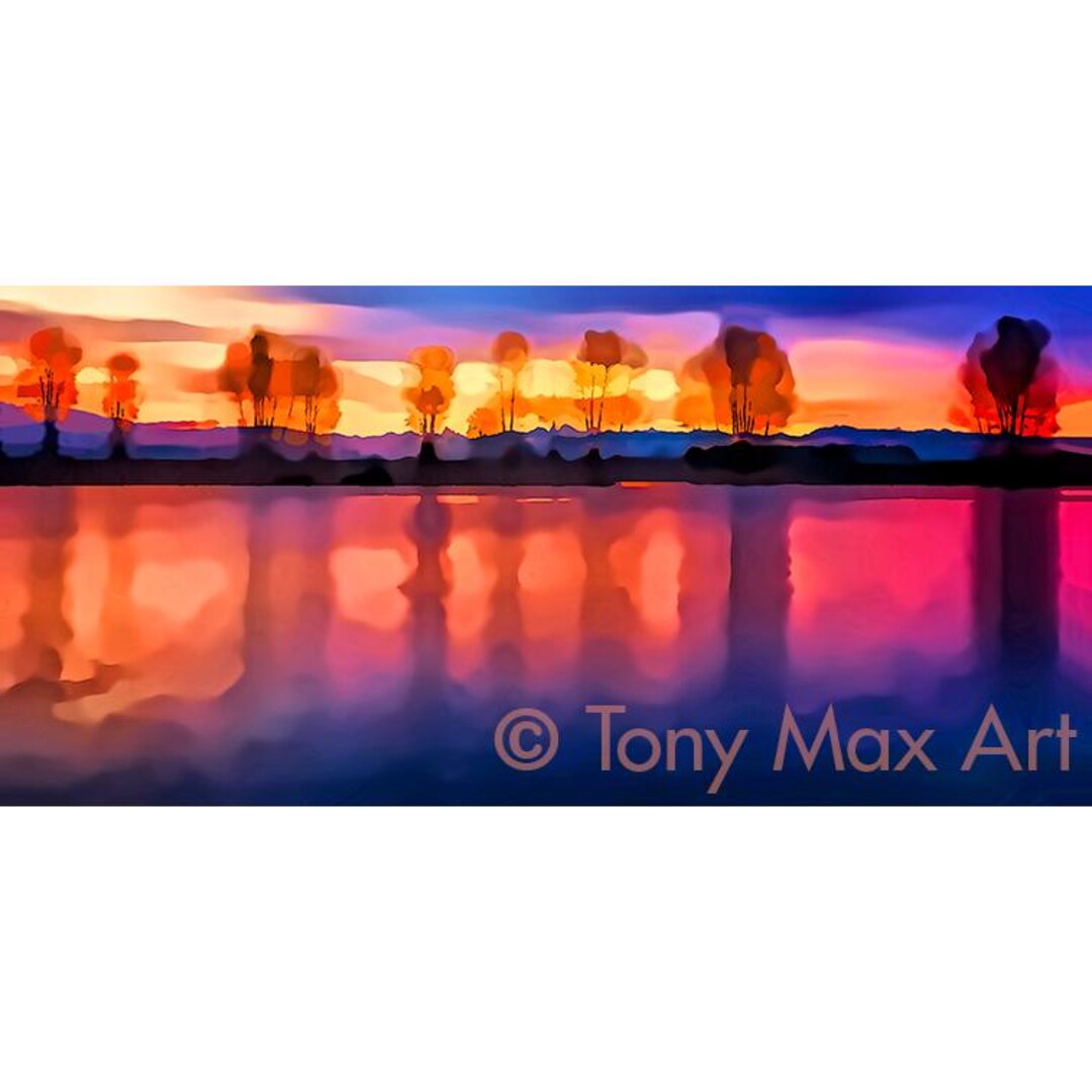 Waterscape 1 BC Art, BC Paintings, British Columbia Art, British ...