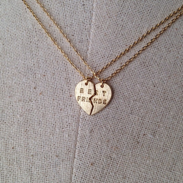 Best Friend Heart - Etsy