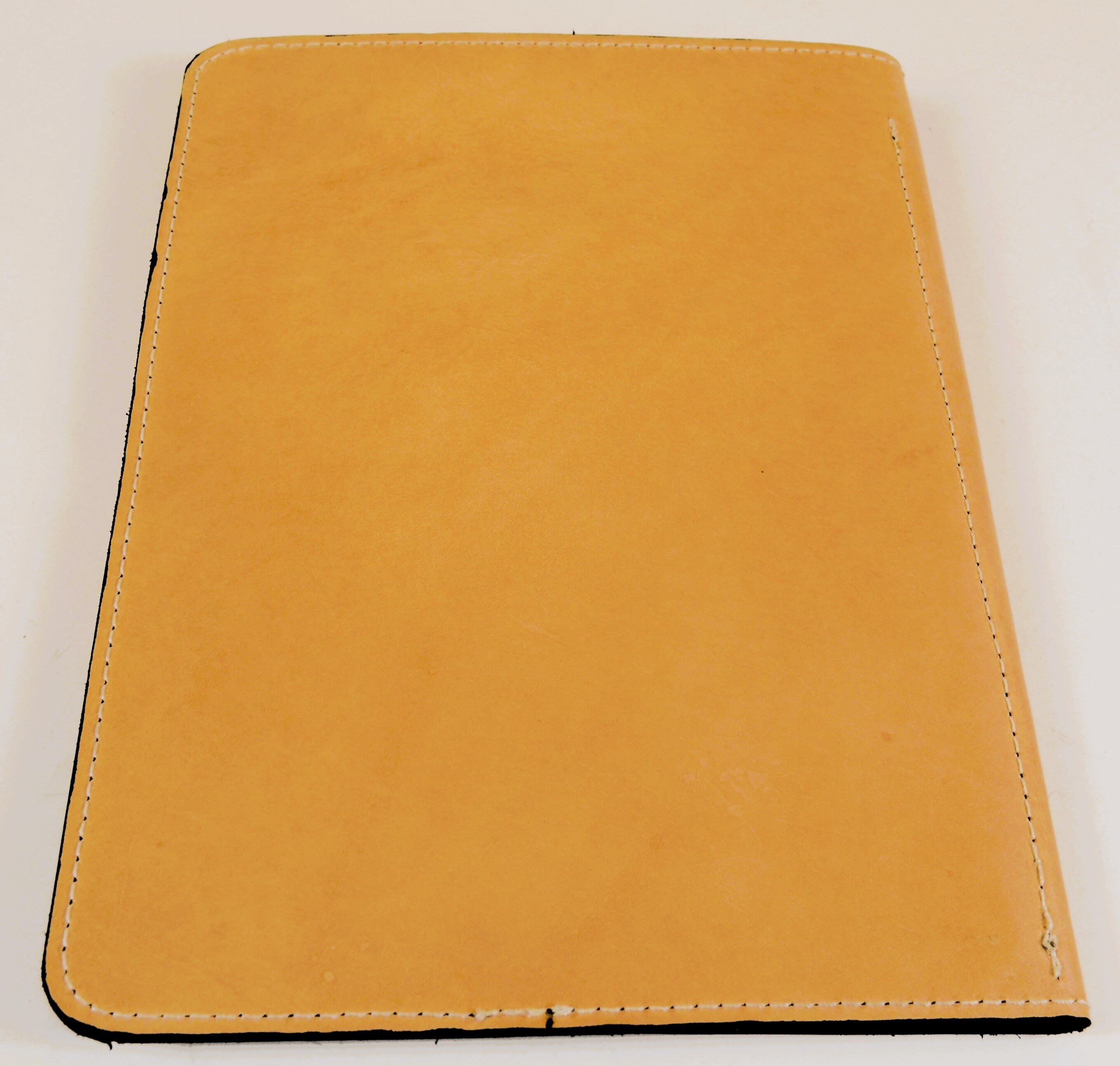 Handmade Leather Letter Size Portfolio Engraved Deer on the Cover ...