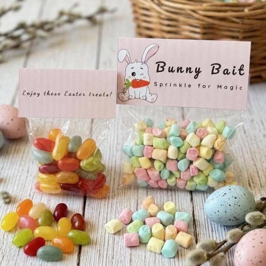Bunny Bait Easter Bag Topper, Printable Magic Dust Tags, Teacher to ...