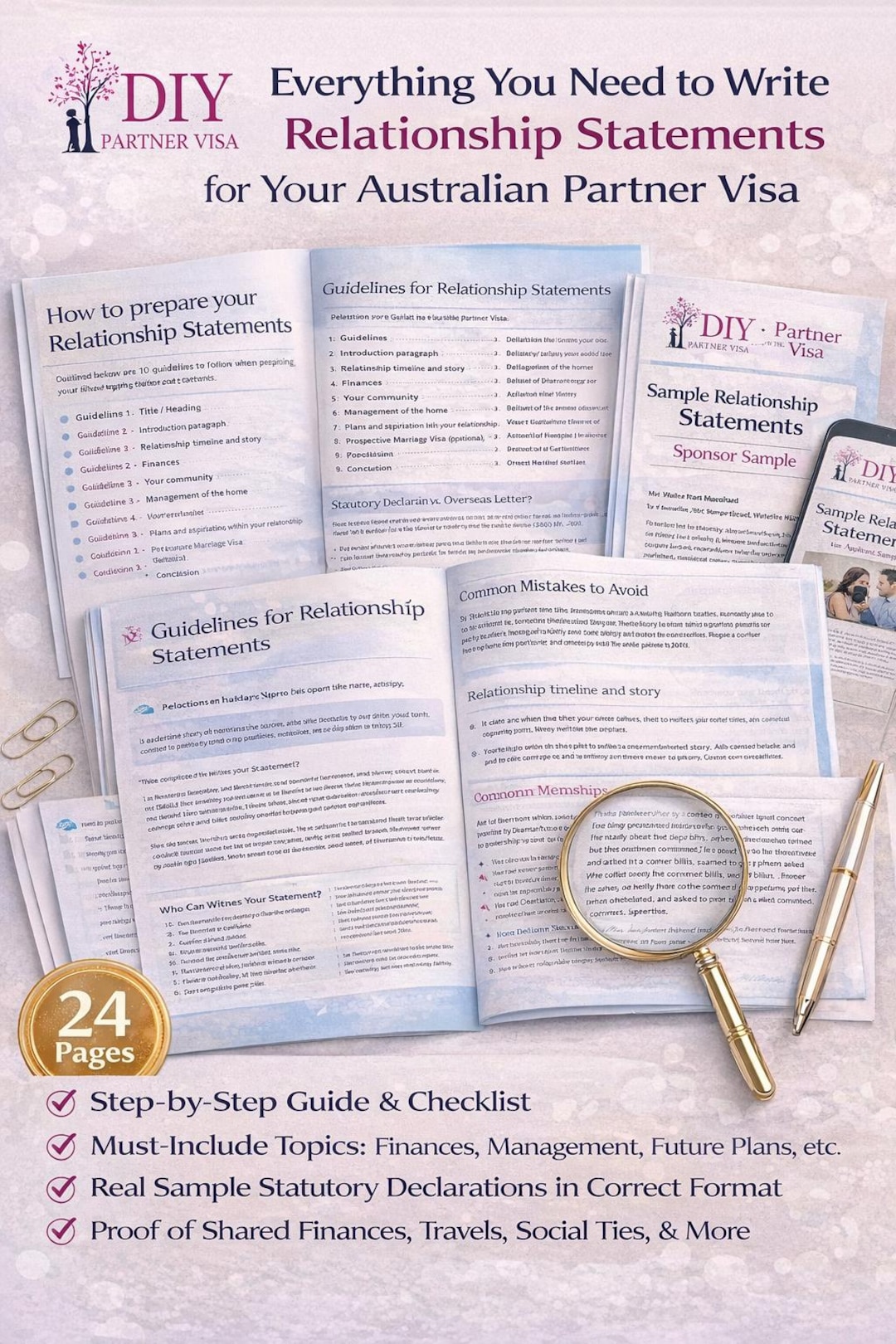 Relationship Statement Guide - Australian Partner Visa - Step by Step ...