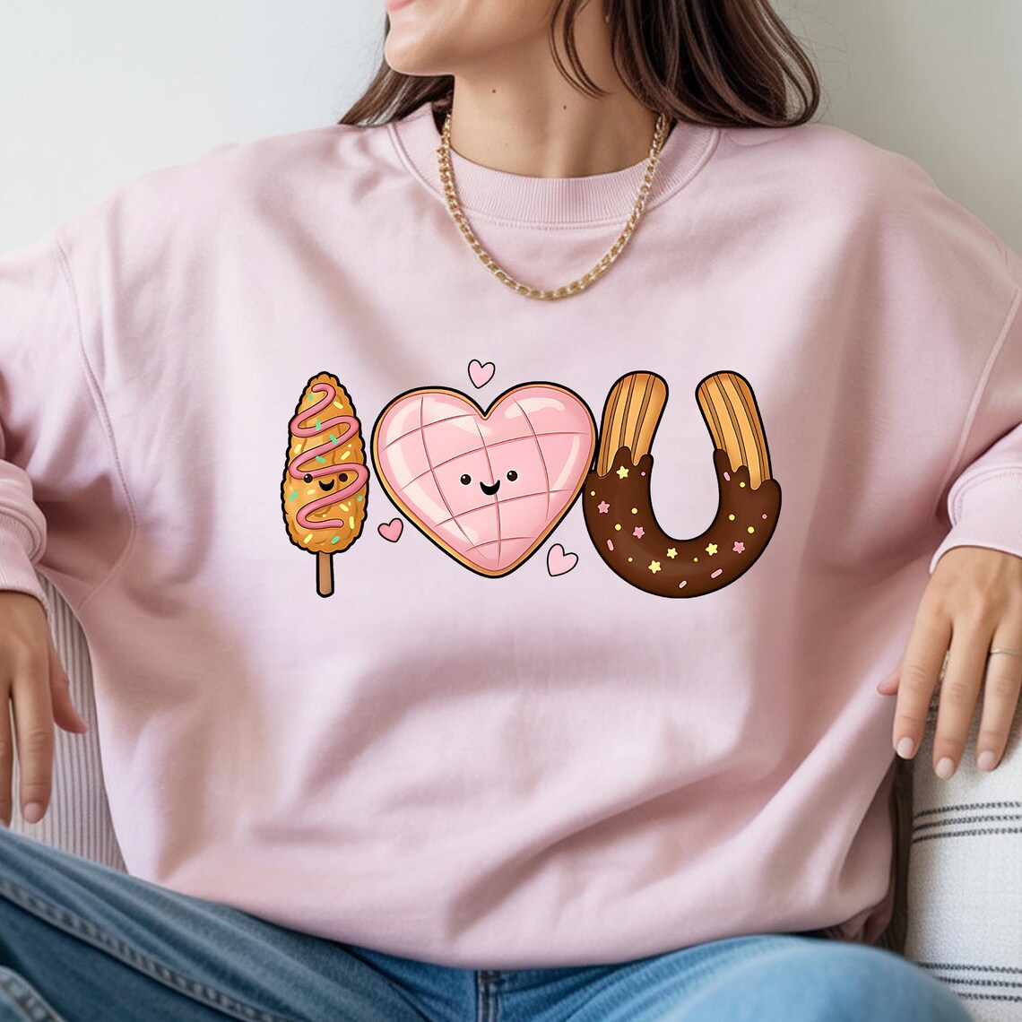 Kawaii Concha PNG Bundle, Cute Mexican Pan Dulce Sublimation, Retro ...