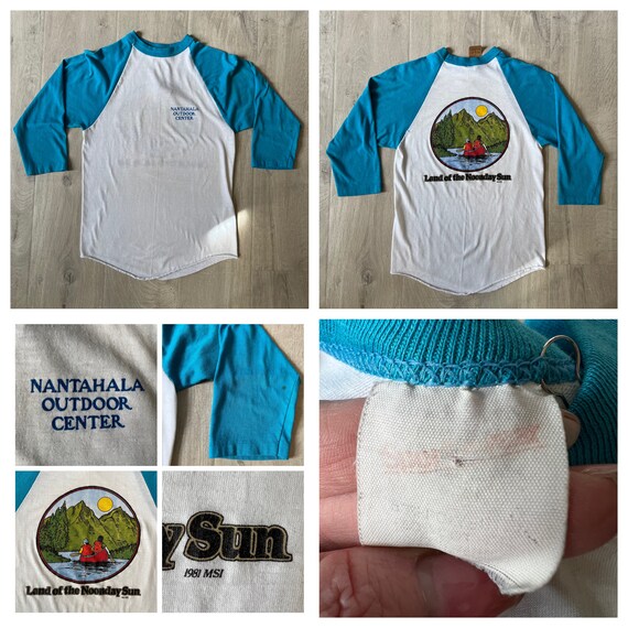 Vintage graphics raglan 70's / 80's - Gem