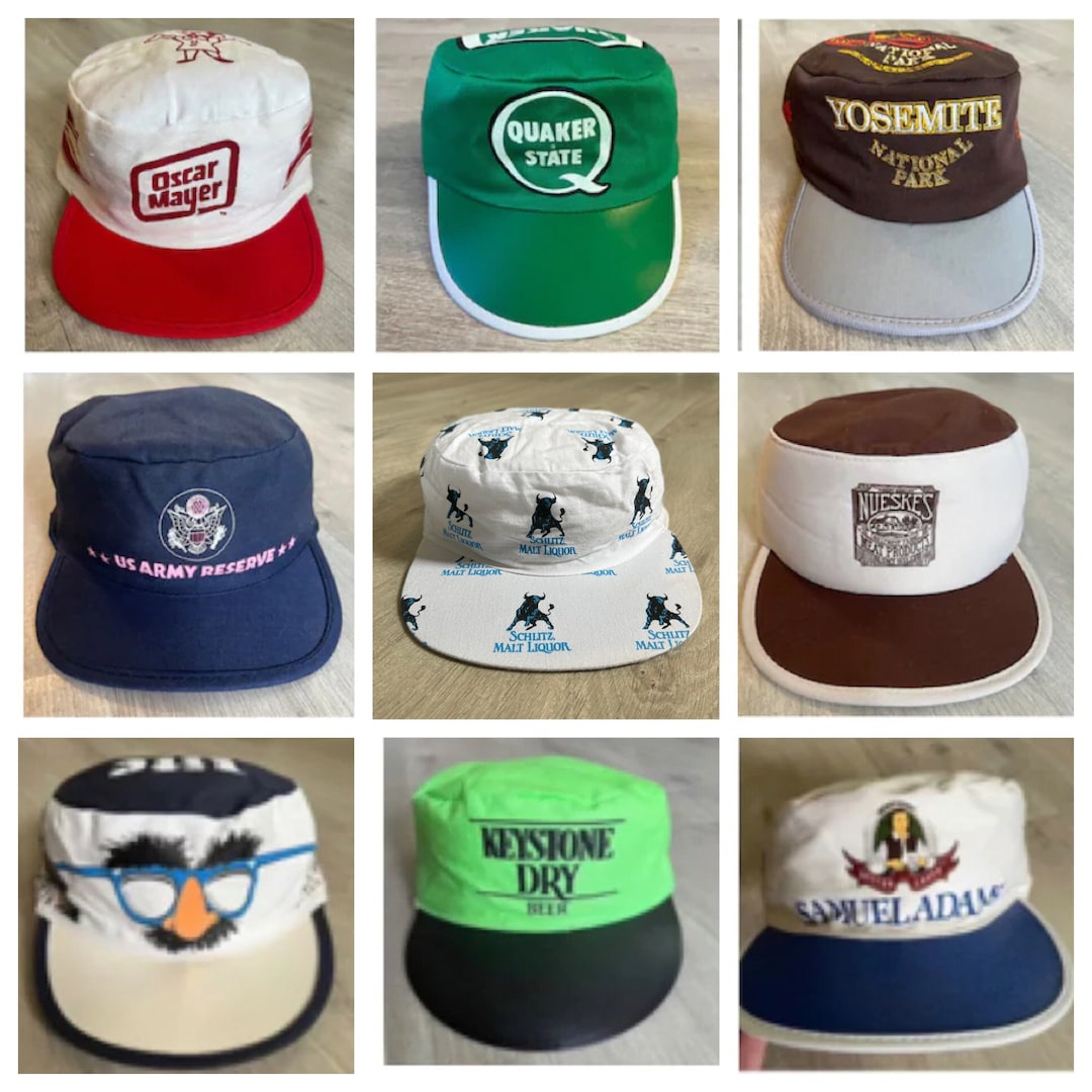 Vintage Painters Caps - Etsy