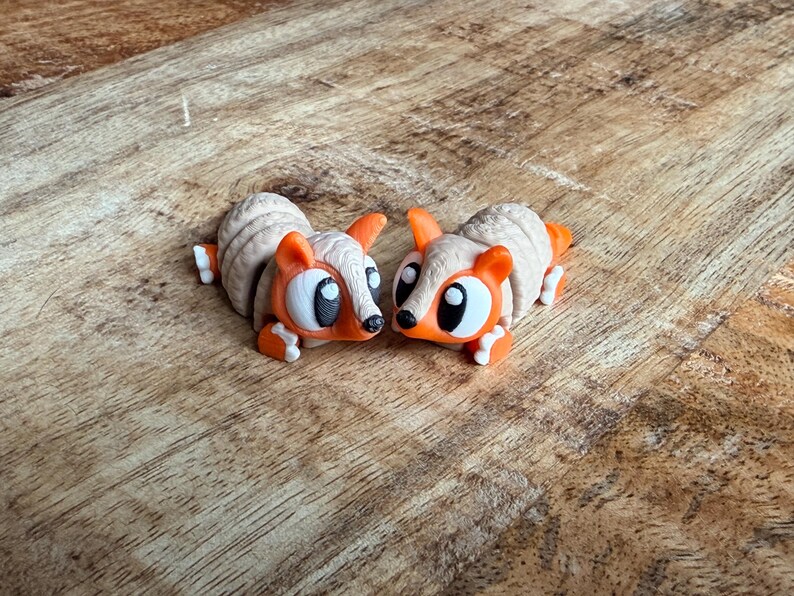 Little Heroes Club Armadillo | Cute 3D Printed Armadillo | Kawaii ...