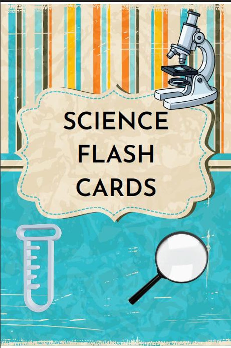 Science Equipment Flash Cards | STEM Learning, Preschool Activity ...