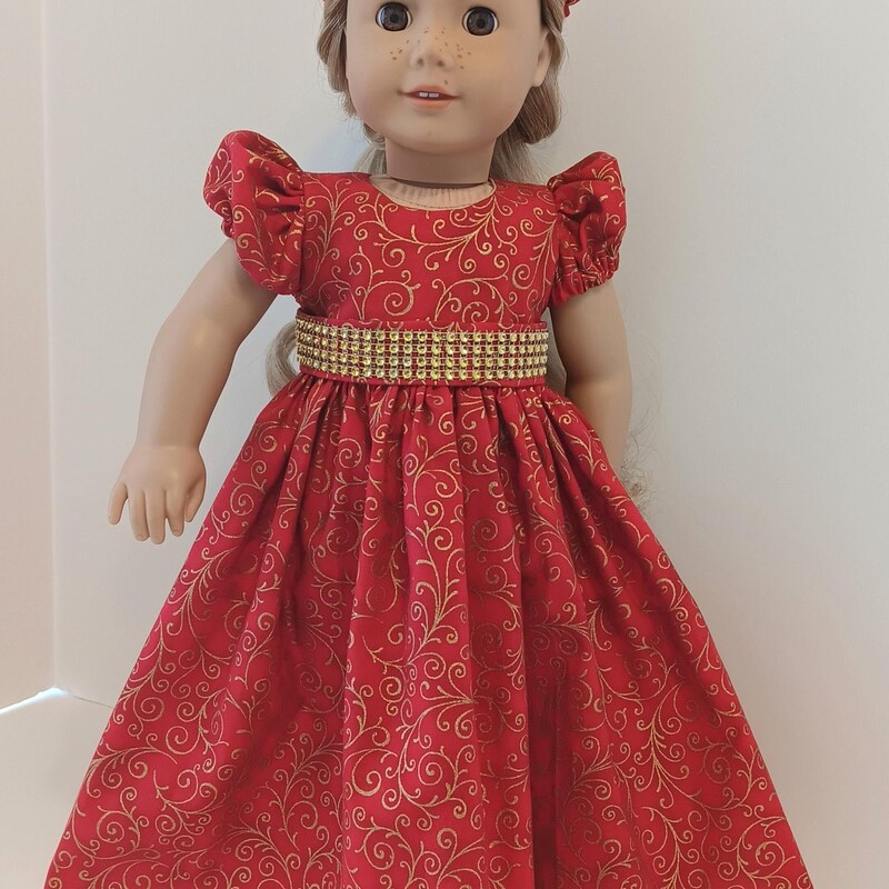 Red Doll Dress - Etsy