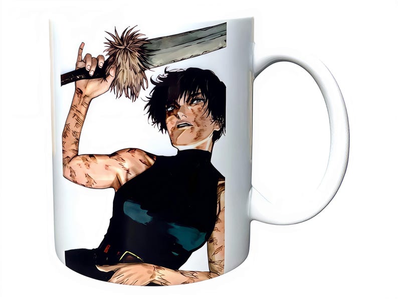 Maki Zenin Anime Mug – Jujutsu Kaisen Coffee Cup - Etsy