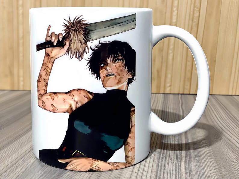 Maki Zenin Anime Mug – Jujutsu Kaisen Coffee Cup - Etsy