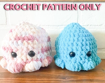 Octa the Octopus Crochet Pattern - Etsy