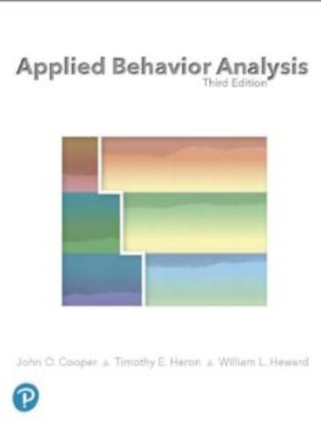 Applied Behavior Analysis 3RD Edition - Etsy