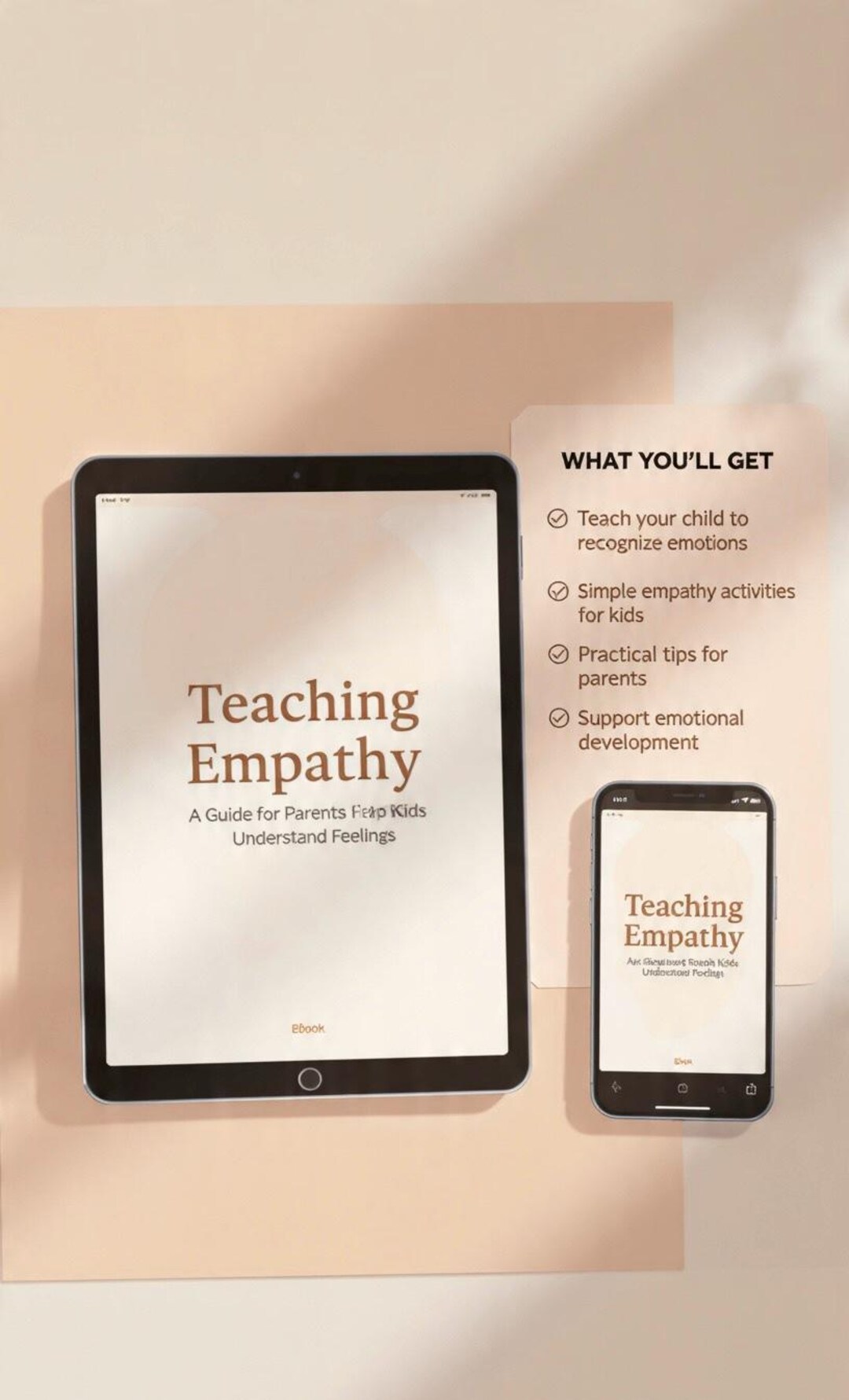 Teaching Empathy for Kids - Printable PDF Ebook for Parents - Emotional ...