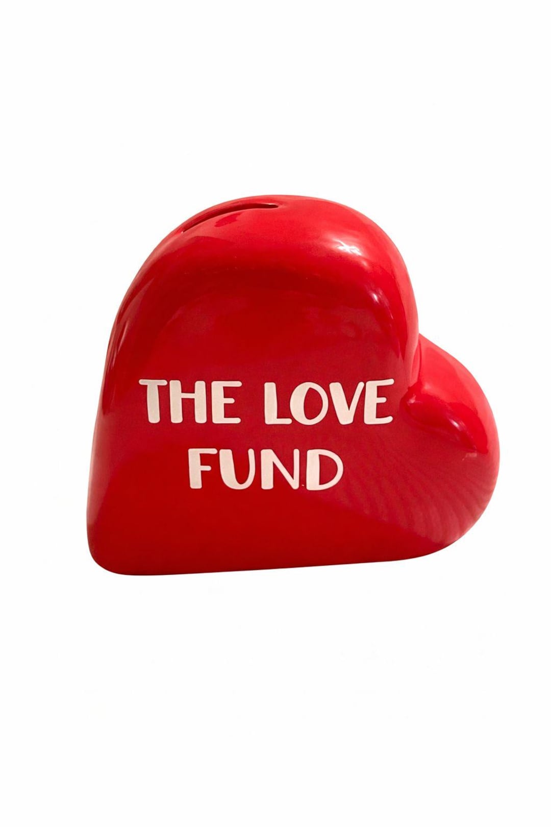 Personalized Ceramic Heart Money Box – Valentine's Day Gift - Etsy