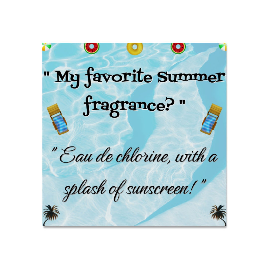 Eau De Chlorine Fun Pool Sign, Pool House Wall Decor, Outdoor Pool ...