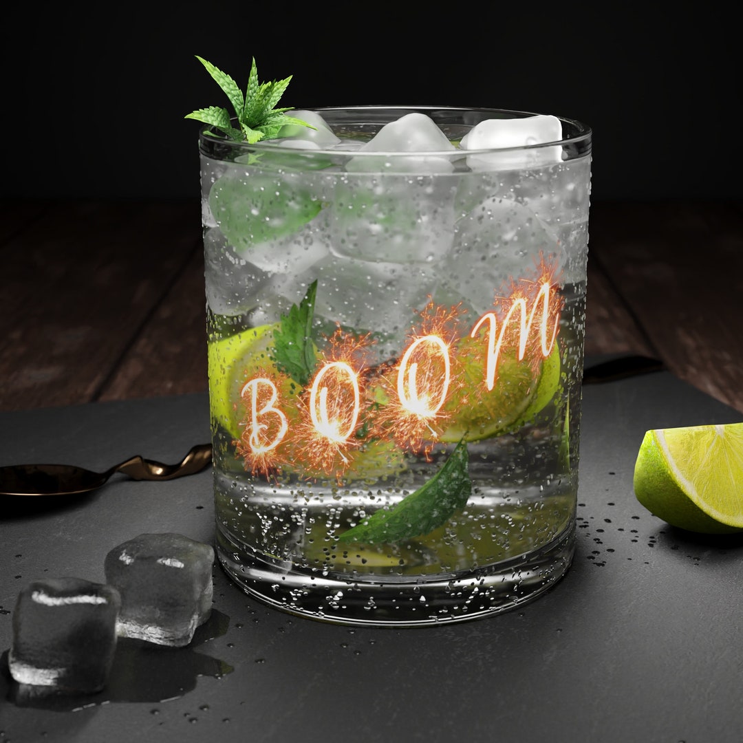 BOOM Whiskey/wine Glass, Cocktail Glass, Home Bar, Whiskey Tumbler ...