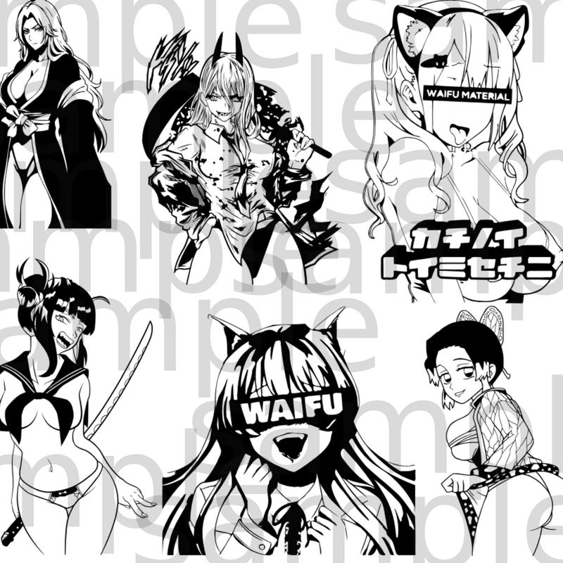 Waifu Naruto - Etsy