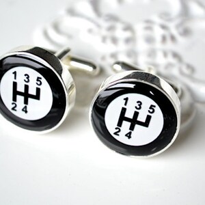 Gear Shift Cufflinks Gift for Him Brother Father Husband | Etsy