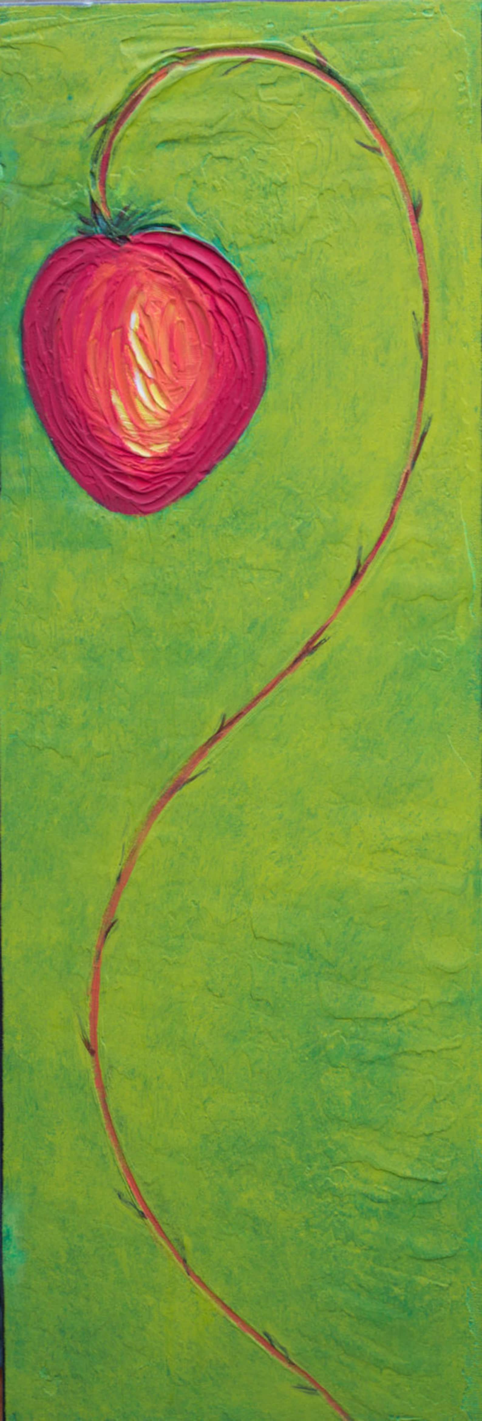 Verde y rojo pintura abstracta sobre lienzo verde y rojo pintura ...