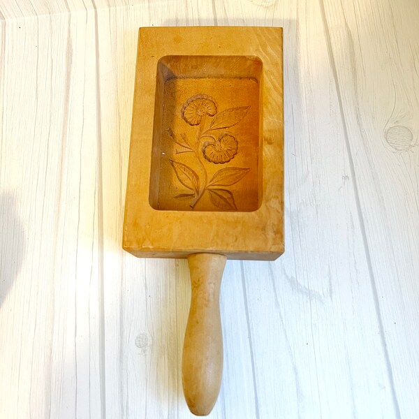 Wooden Butter Molds - Etsy