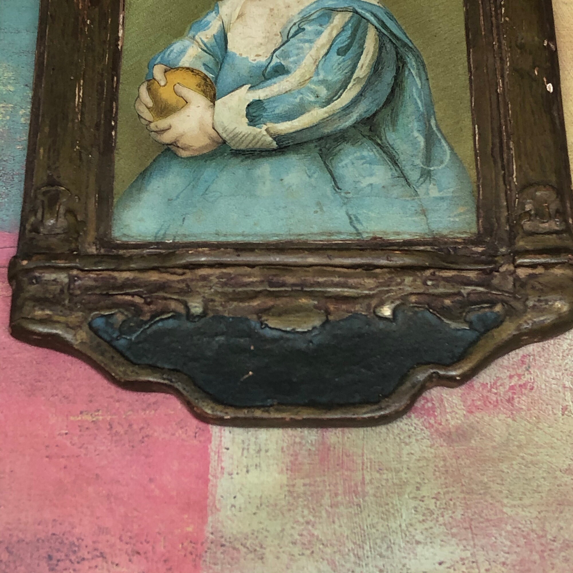 Vintage Baby Stuart Plaque by Anthony Van Dyck Reproduction | Etsy