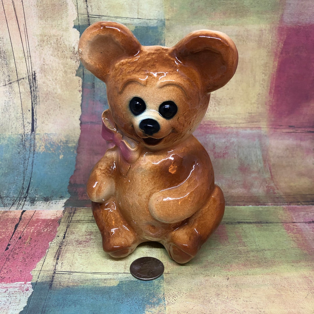 Royal Copley Teddy Bear Planter - Etsy