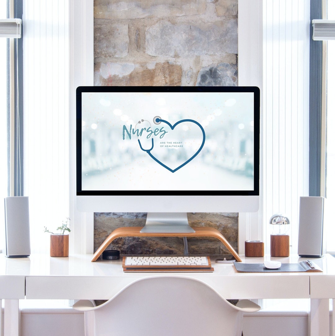 Nurses Are the Heart of Healthcare Desktop Wallpaper Nurse Instant ...
