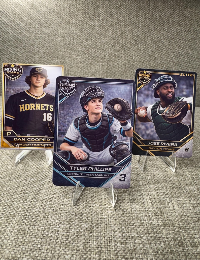 Custom Baseball Trading Card | Personalized Sports Gift, Team Keepsake ...