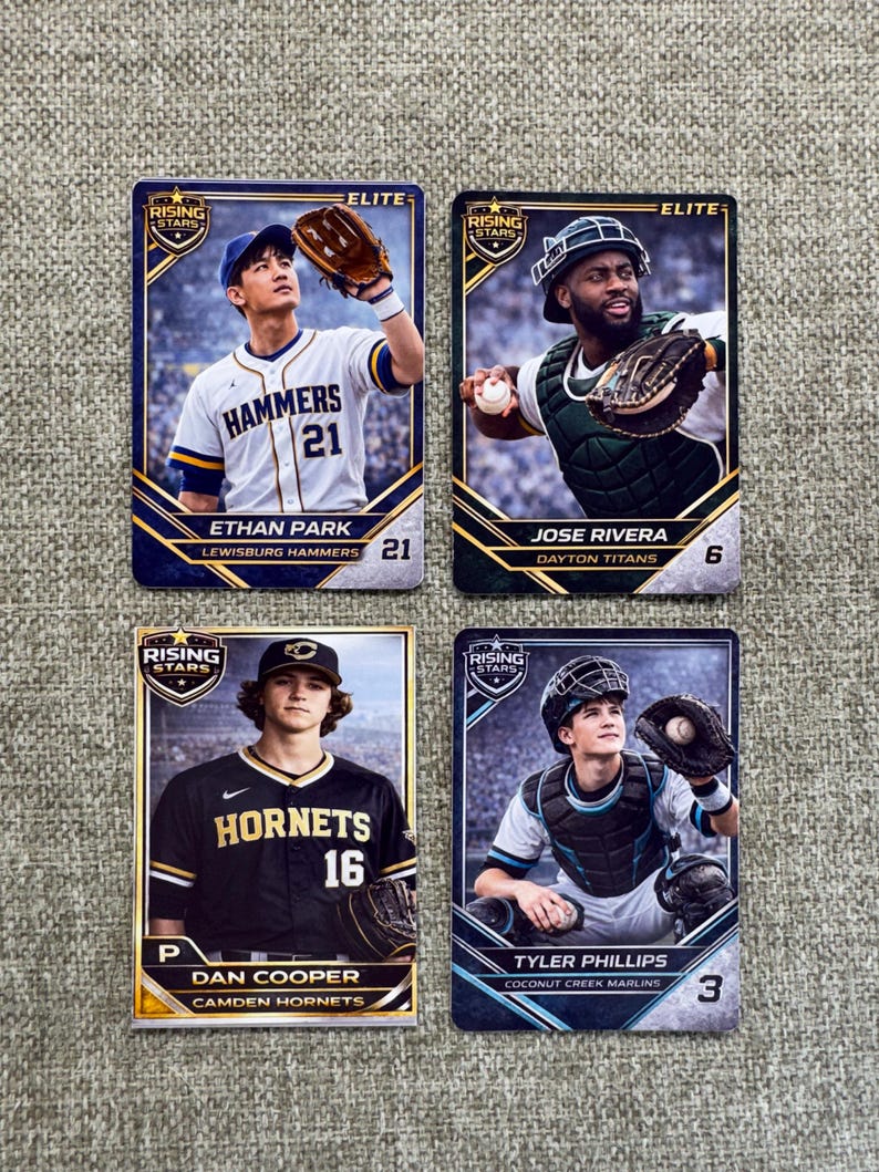 Custom Baseball Trading Card | Personalized Sports Gift, Team Keepsake ...