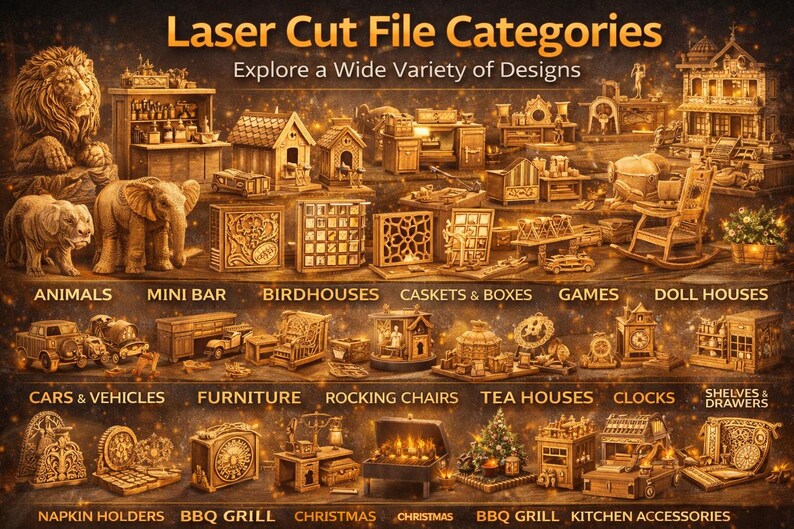 17 Million Laser Cut Design Library - Pro Maker Vault for Laser CNC ...